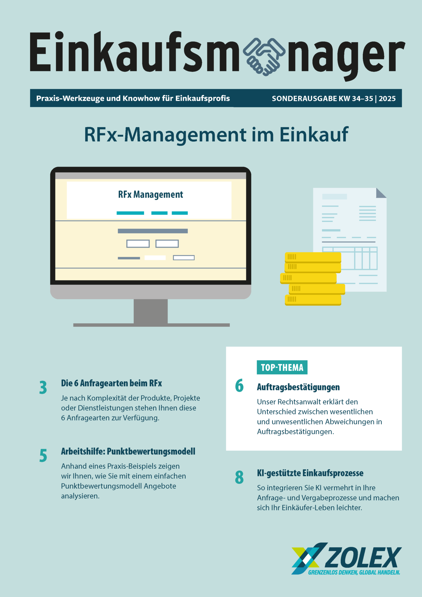 Welchen Bedarf haben Sie wirklich? RFx-Management im Einkauf - ZOLEX
