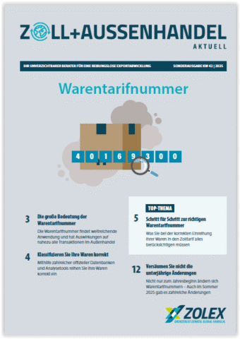 Warentarifnummern - ZOLEX